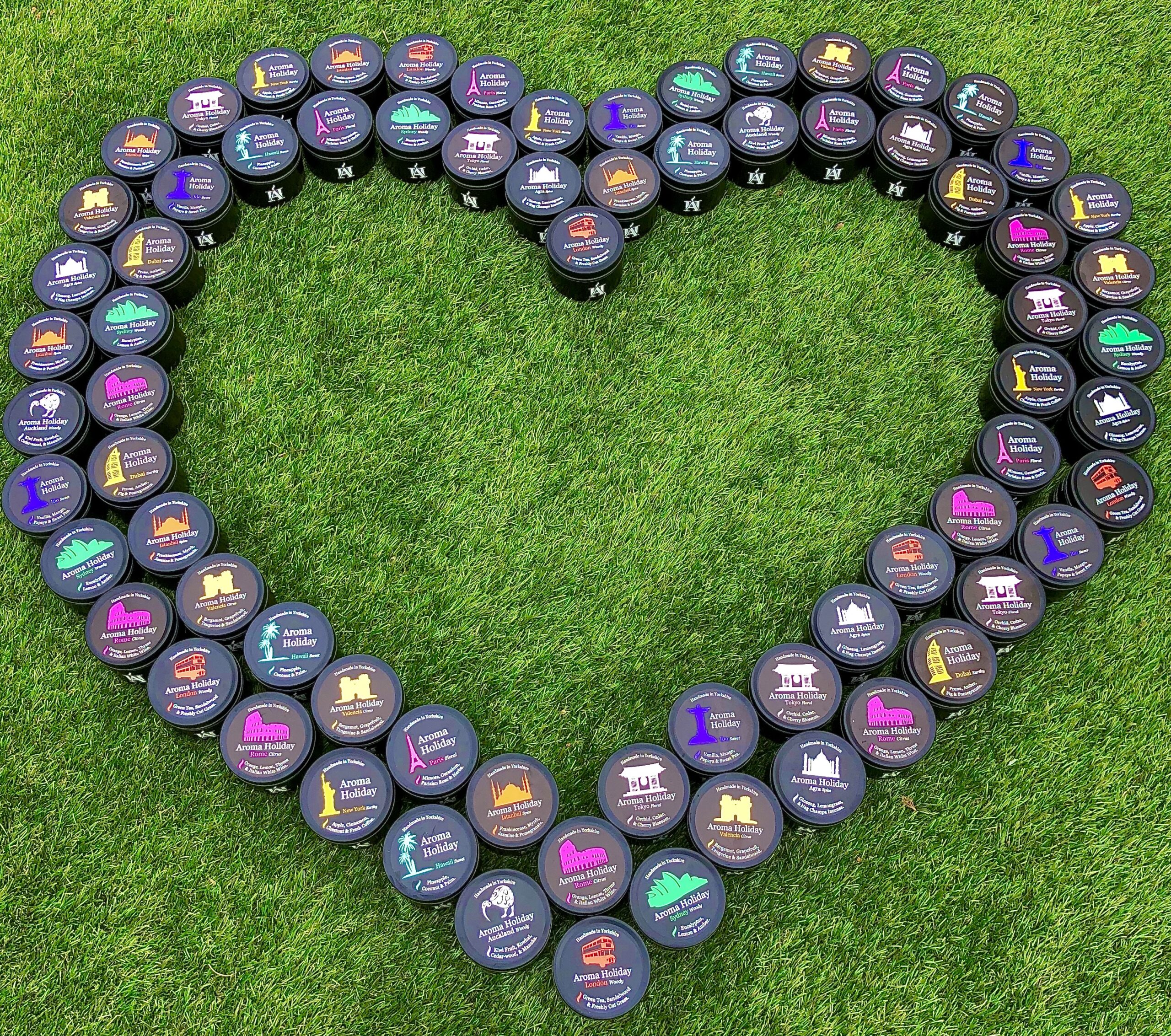 Scented Candle Love - Candle Aromas of the World - Aroma Holiday Gifts